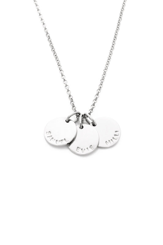 Personalised, hand stamped gold + silver pendants – Page 3 – koolaman