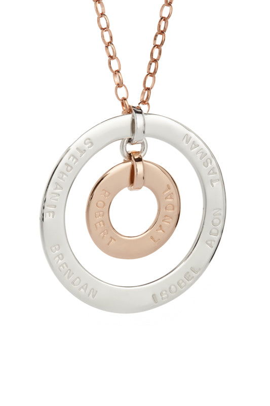 HILARY Rose Gold Pendant – koolaman